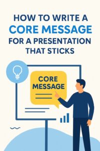 How to Write a Core Message for a Presentation